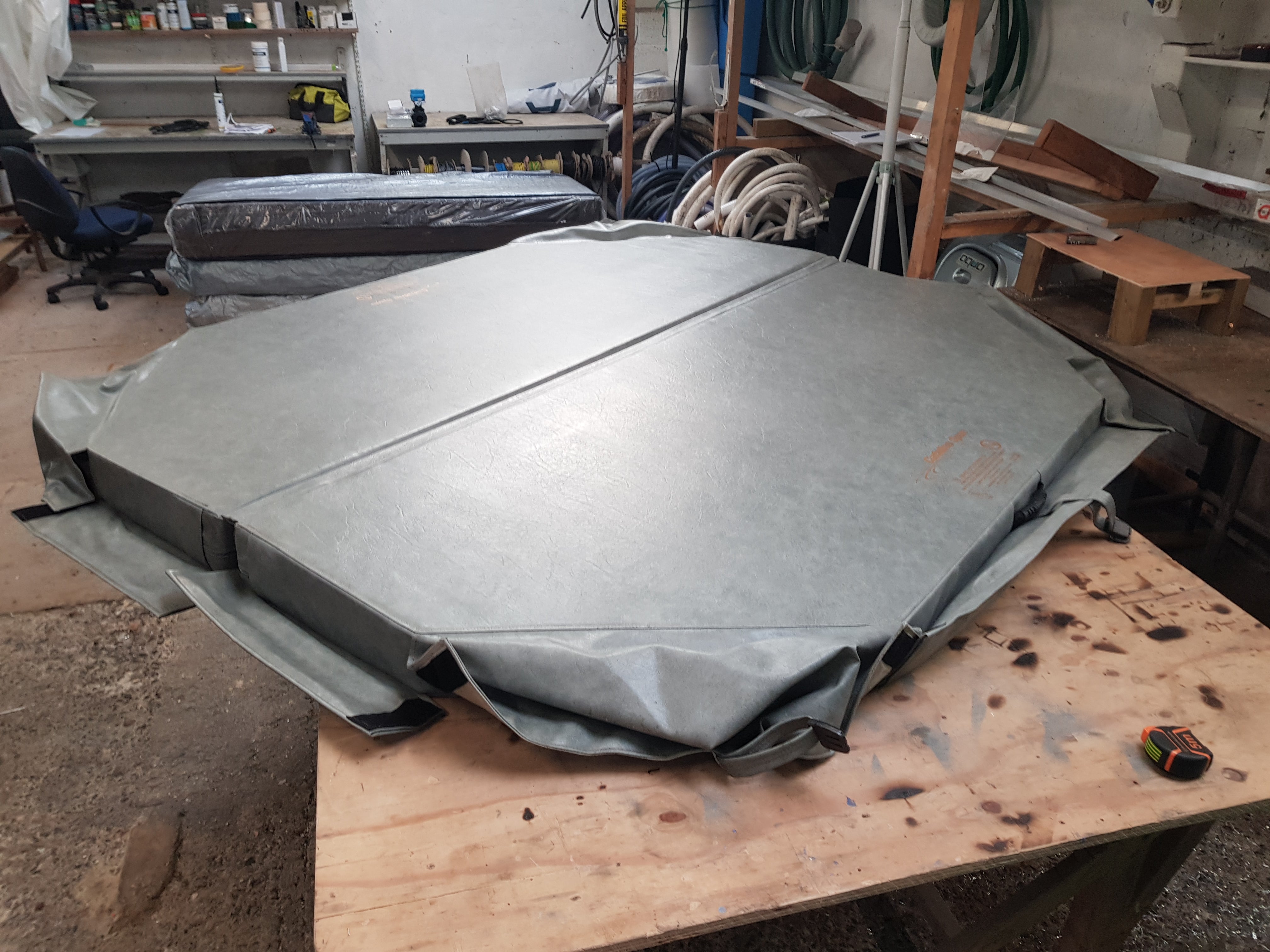 76" x 85" Light Grey Speaker Cover - CAT20043 – Catalina Spas