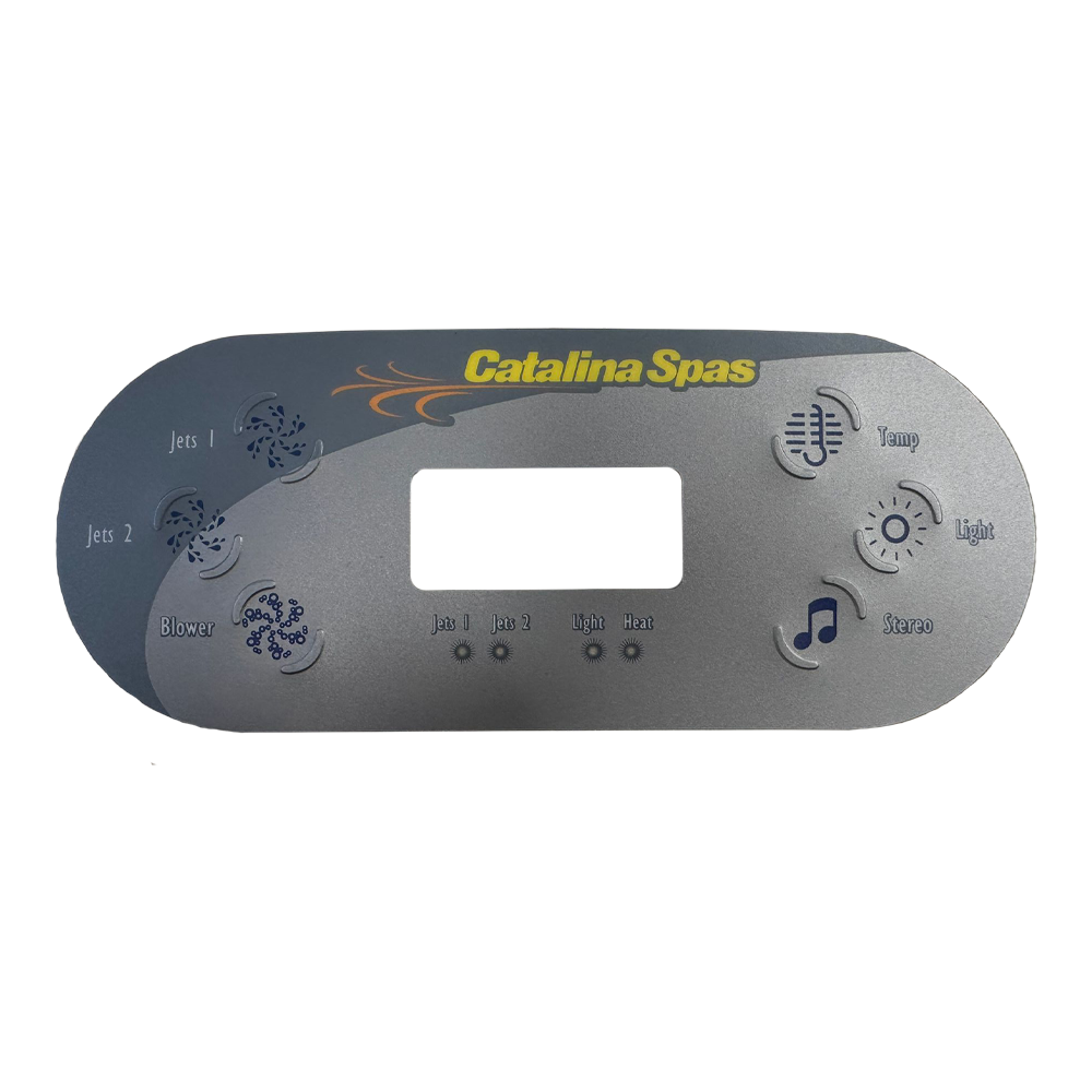 TP600 Topside Control Overlay – Catalina Spas