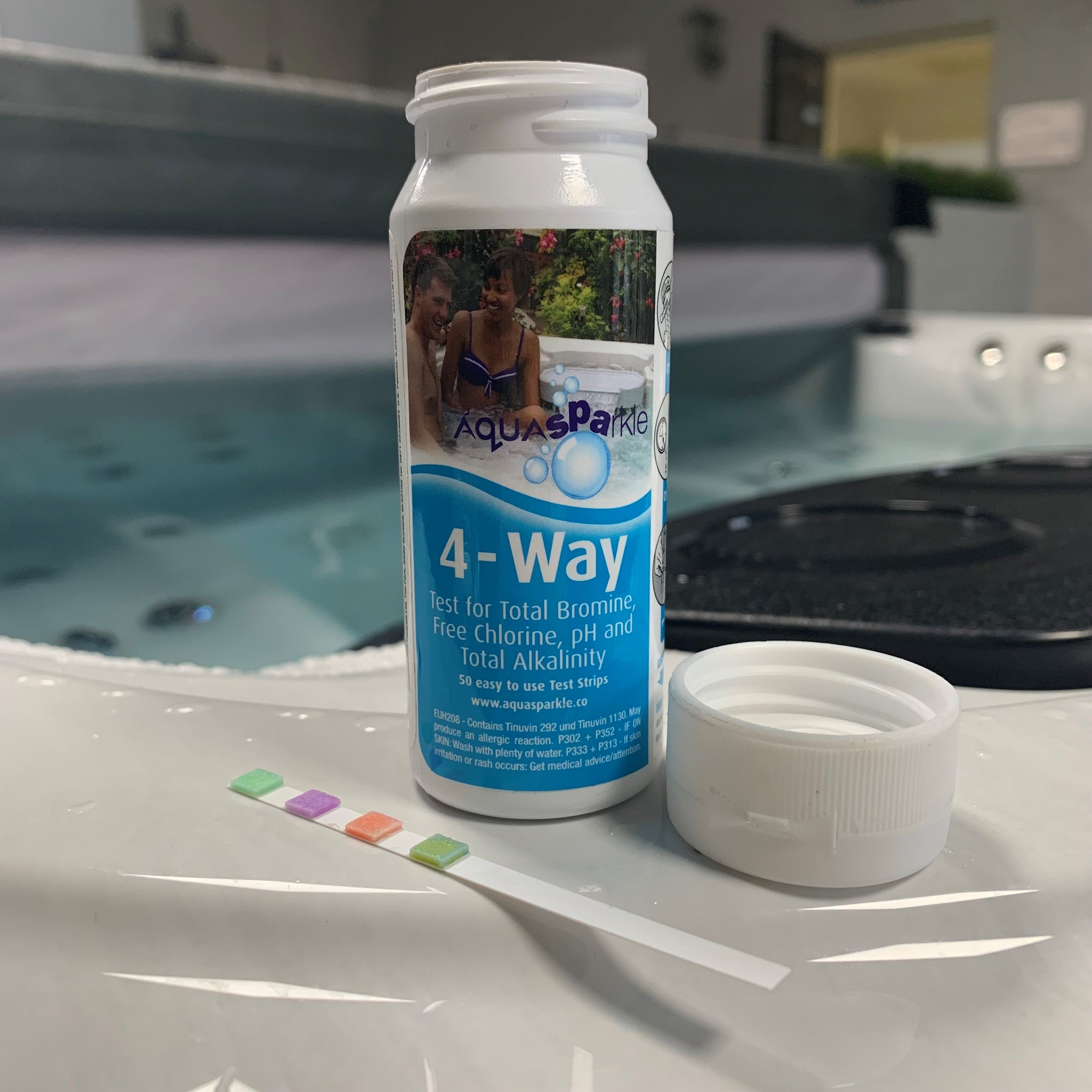 Catalina Spas 4 Way Chemical Water Test Strips